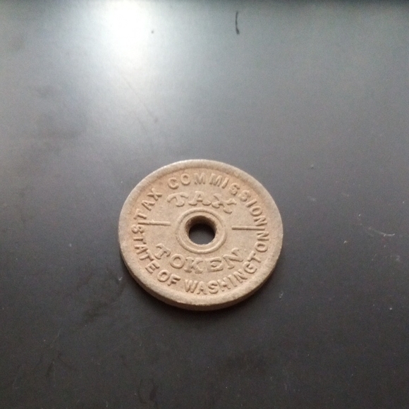 Other | Vintage Washington State Tax Token | Poshmark